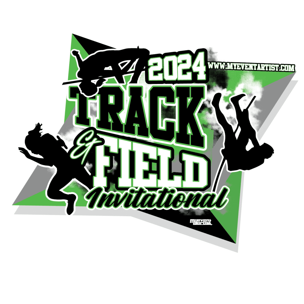 TRACK & FIELD INVITATIONAL EVENT VECTOR LOGO DESIGN FOR PRINT - My ...